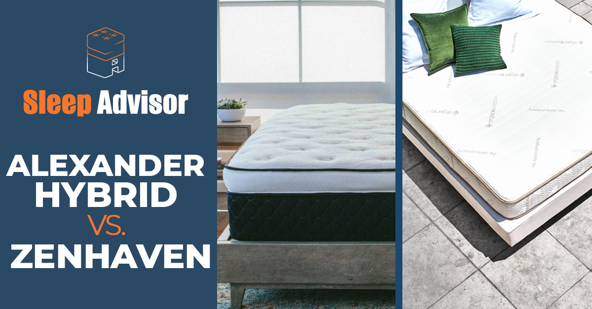 Alexander Signature Hybrid vs. Zenhaven Mattress Comparison for 2021