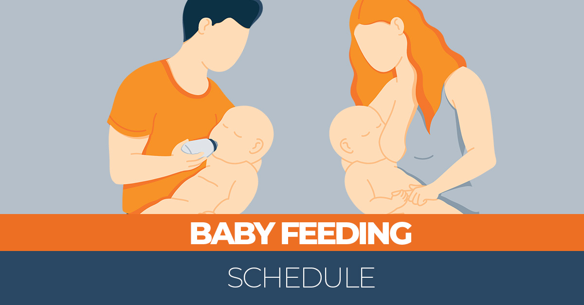 Complete Feeding Schedule for Babies + 6 Bonus Guidelines - Sleep Advisor