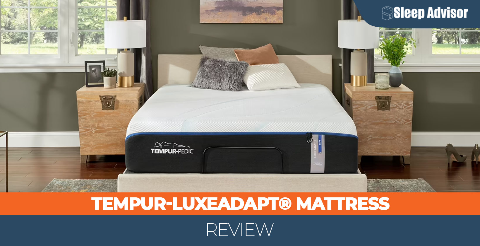 Tempur-Pedic TEMPUR-LuxeAdapt® Mattress Review for 2025, Expert Tested ...